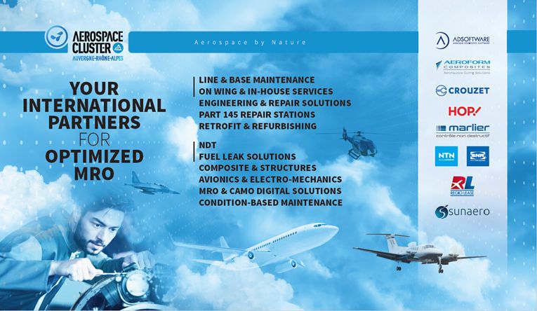 MRO EUROPE 2025 - Salon de la maintenance aéronautique - Aero Cluster